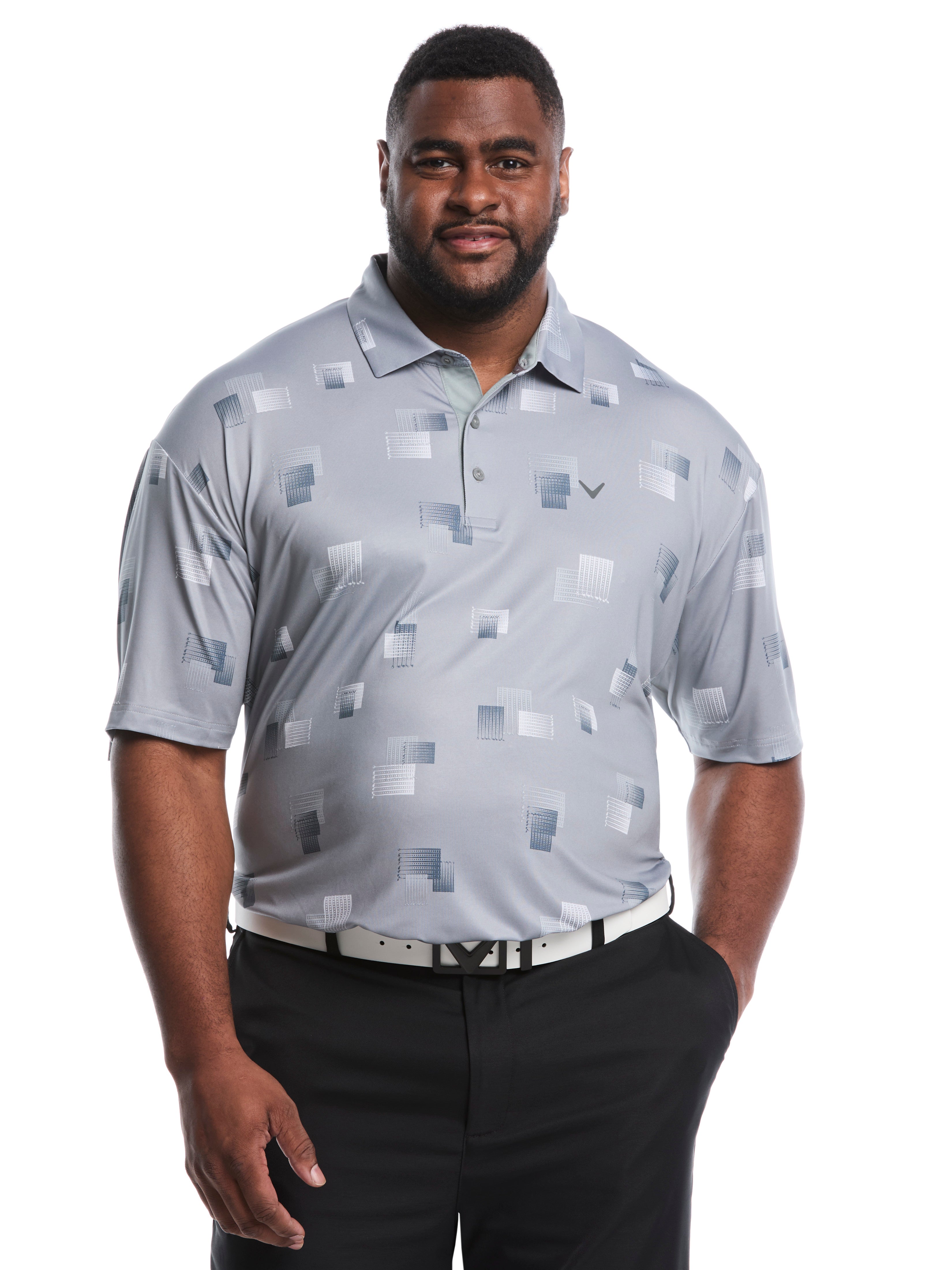 Big & Tall 8 Essential Clubs Print Polo – Callaway Apparel