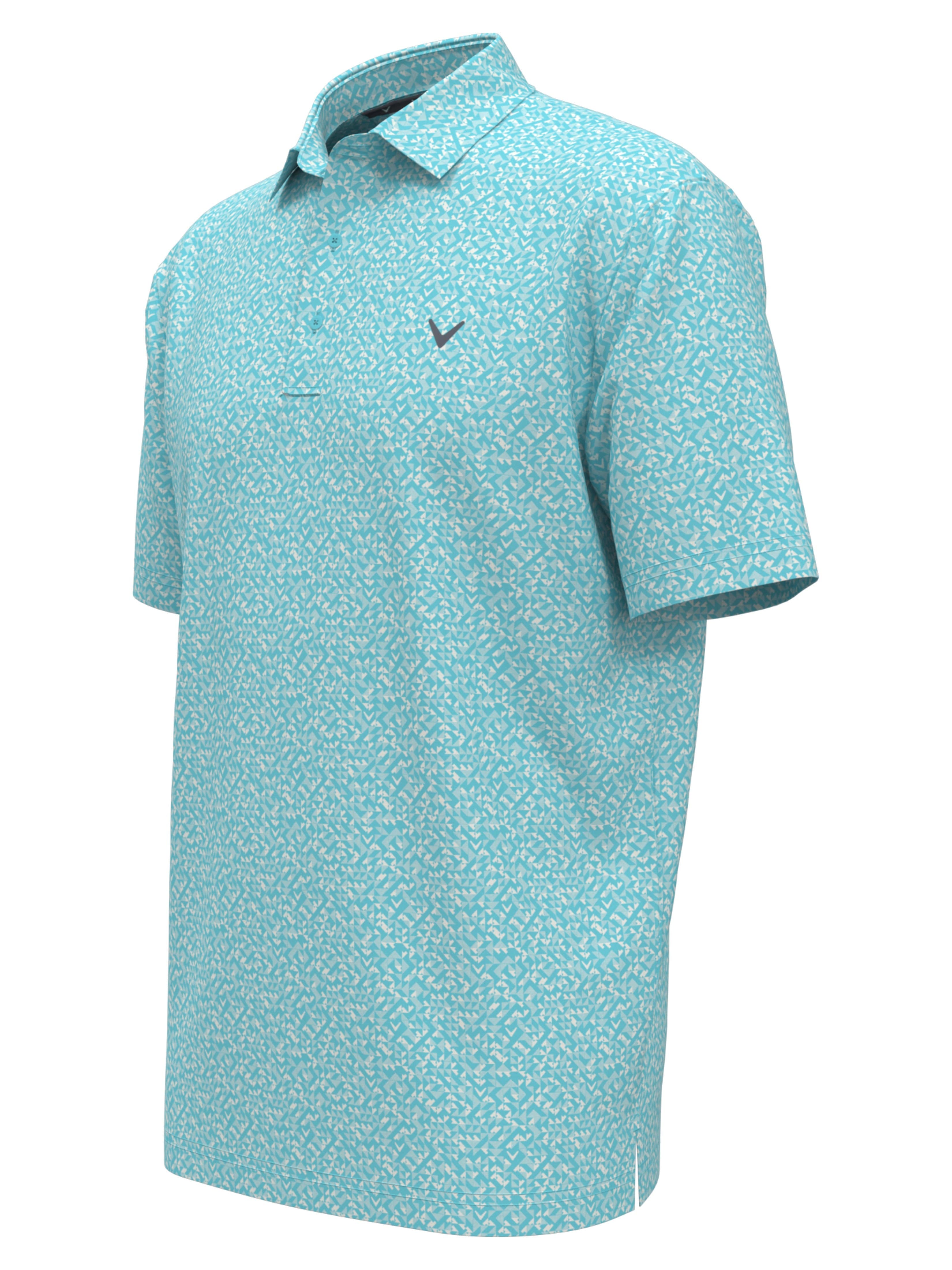 Big & Tall Linear Chevron Print Polo | Callaway Apparel
