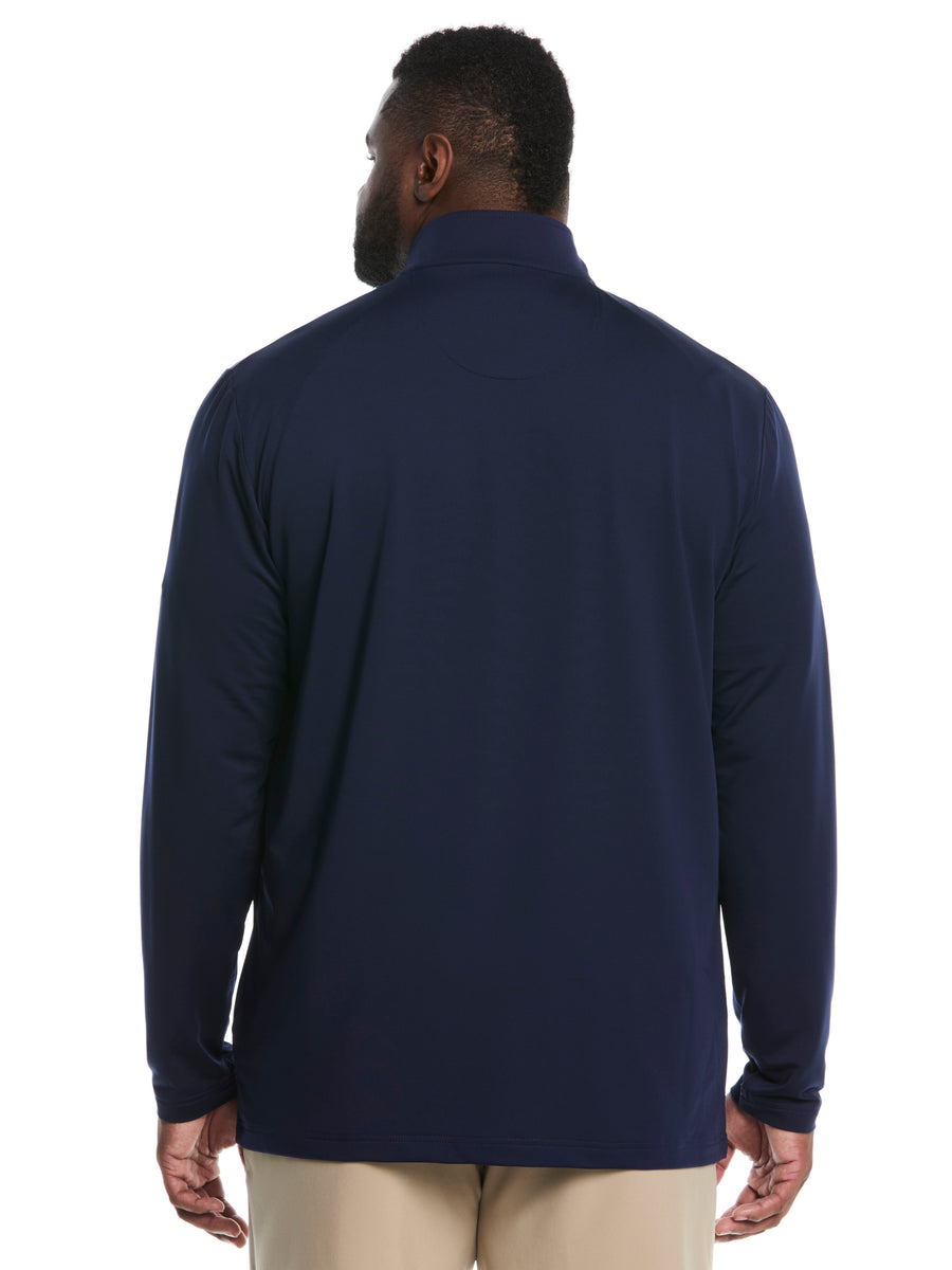 Big & Tall Solid Sun Quarter Zip Pullover – Callaway Apparel