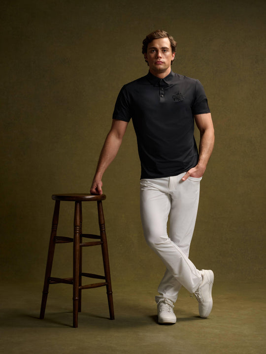 Callaway Legacy Collection™ Mens Premium Mixed Media Golf Polo ...