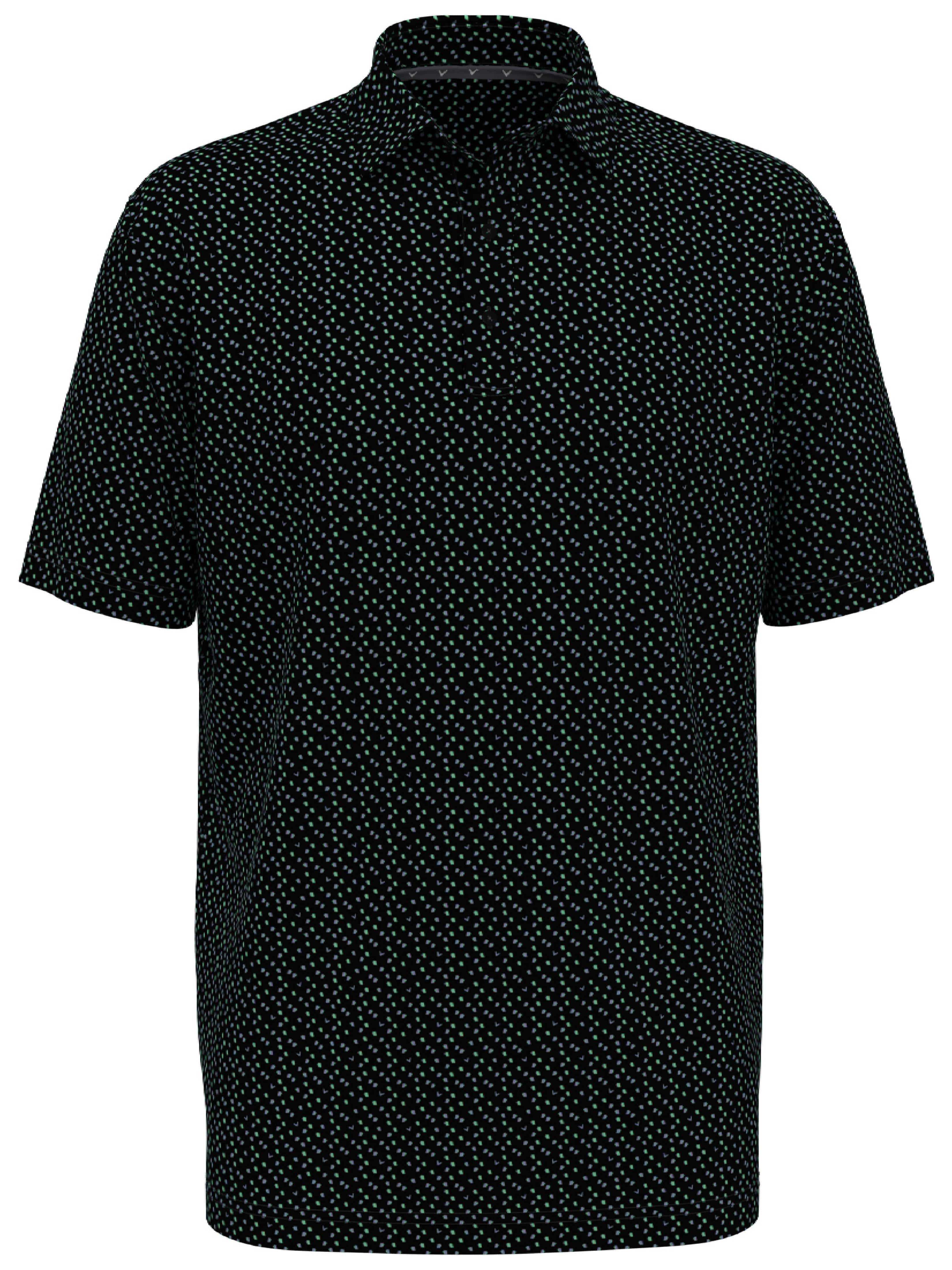 Mens All Over Score Card Print Polo | Callaway Apparel