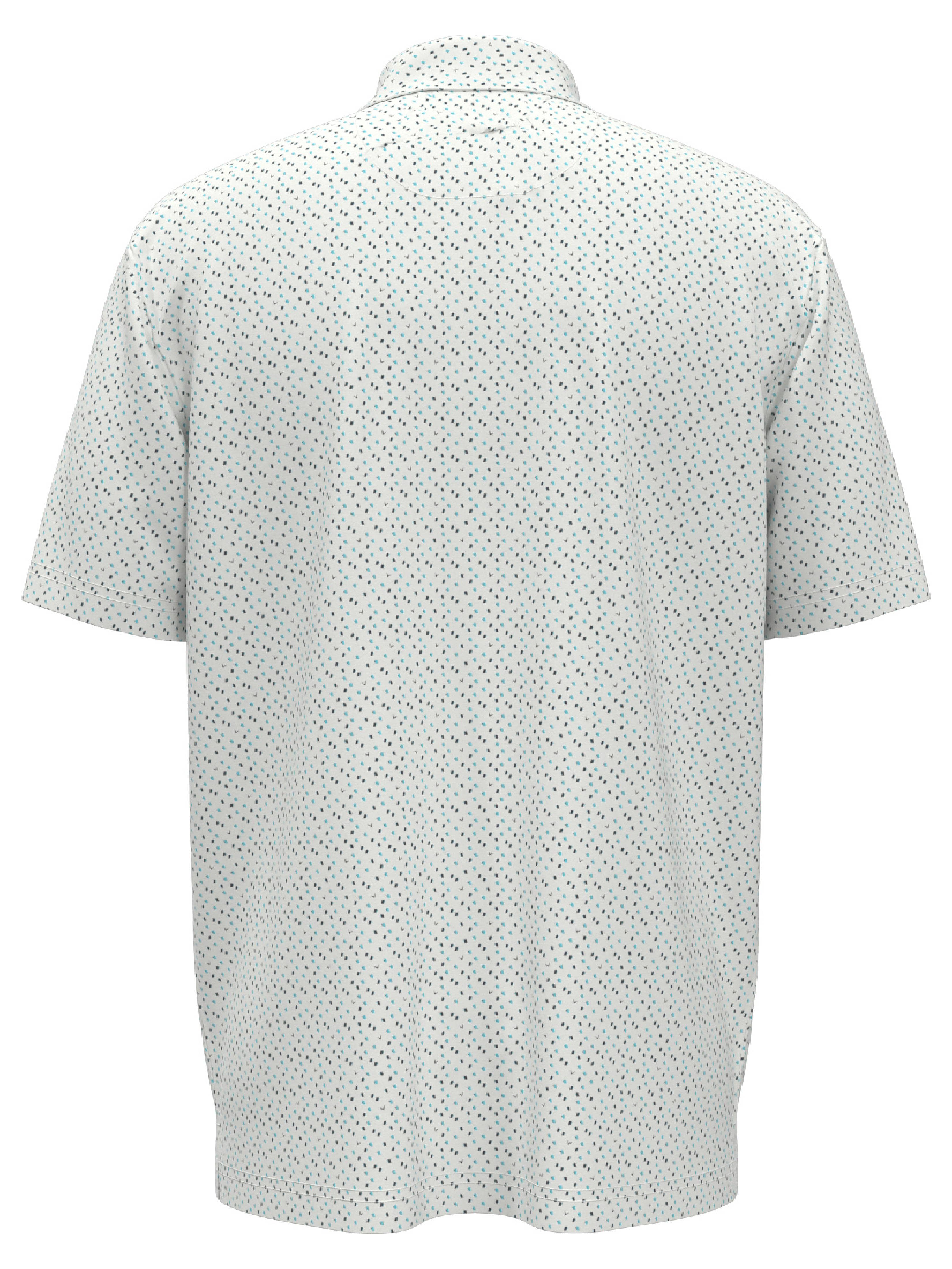 Mens All Over Score Card Print Polo | Callaway Apparel
