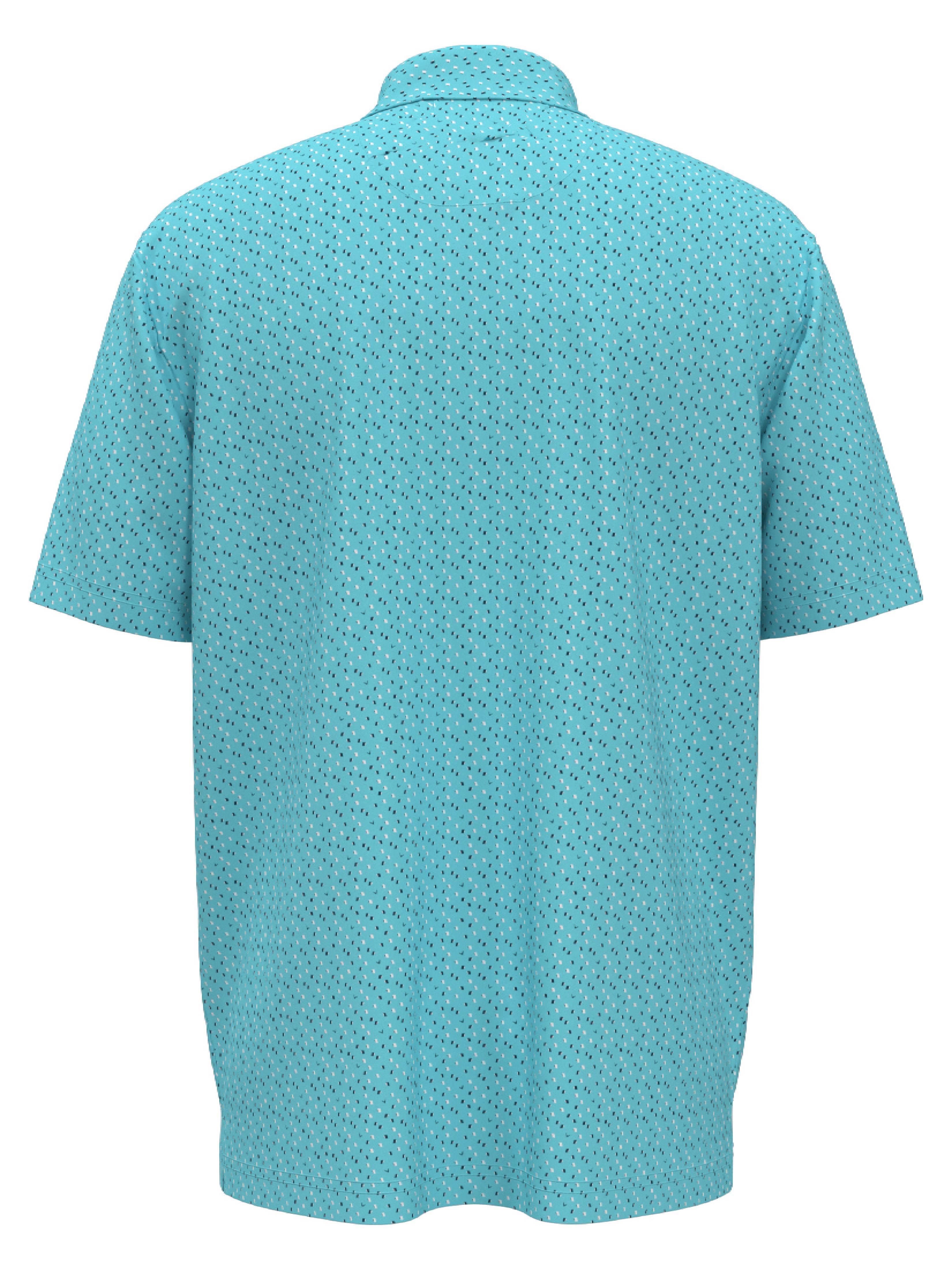 Mens All Over Score Card Print Polo | Callaway Apparel