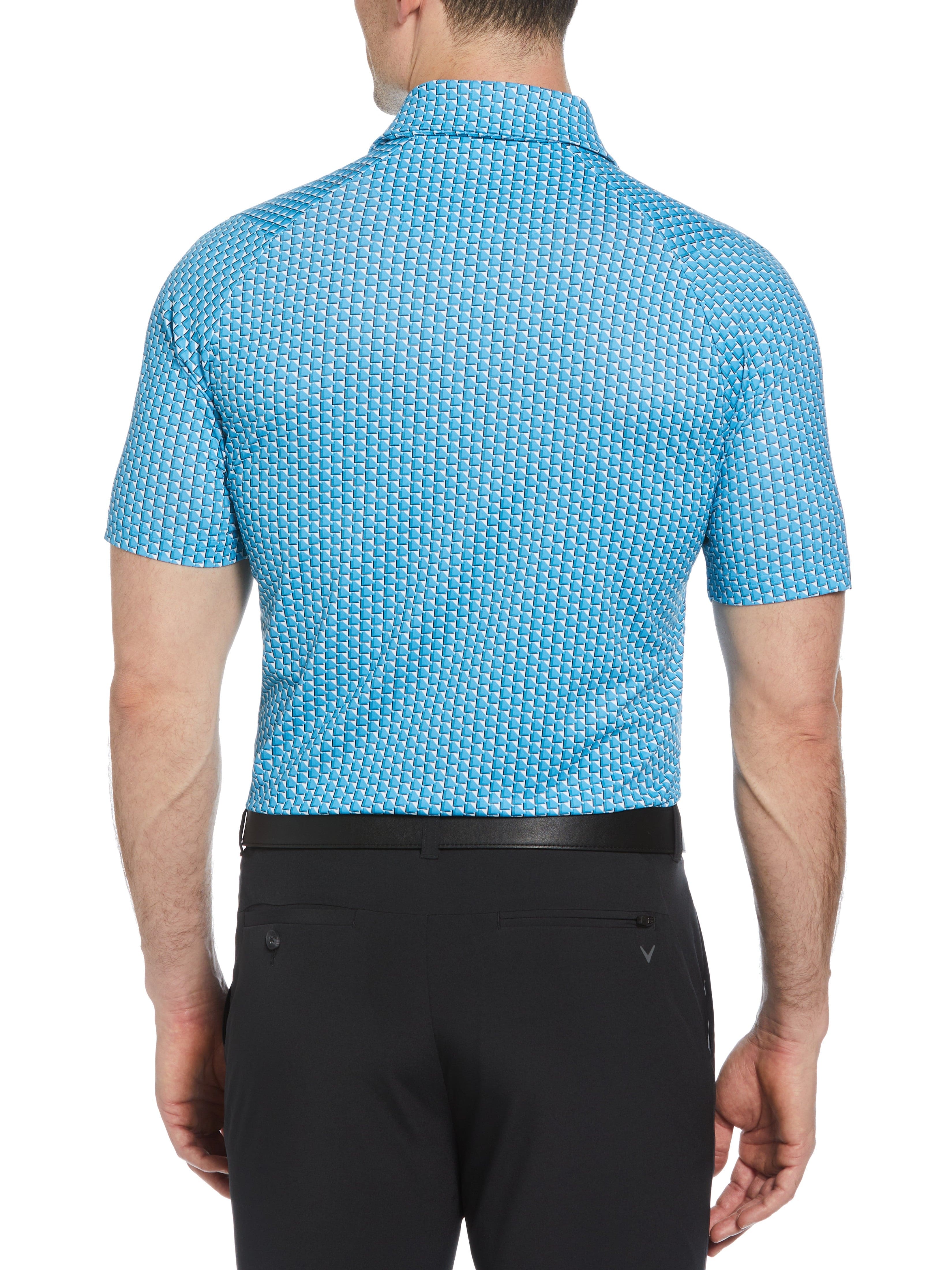 Mens Chevron Geo Print Golf Polo | Callaway Apparel