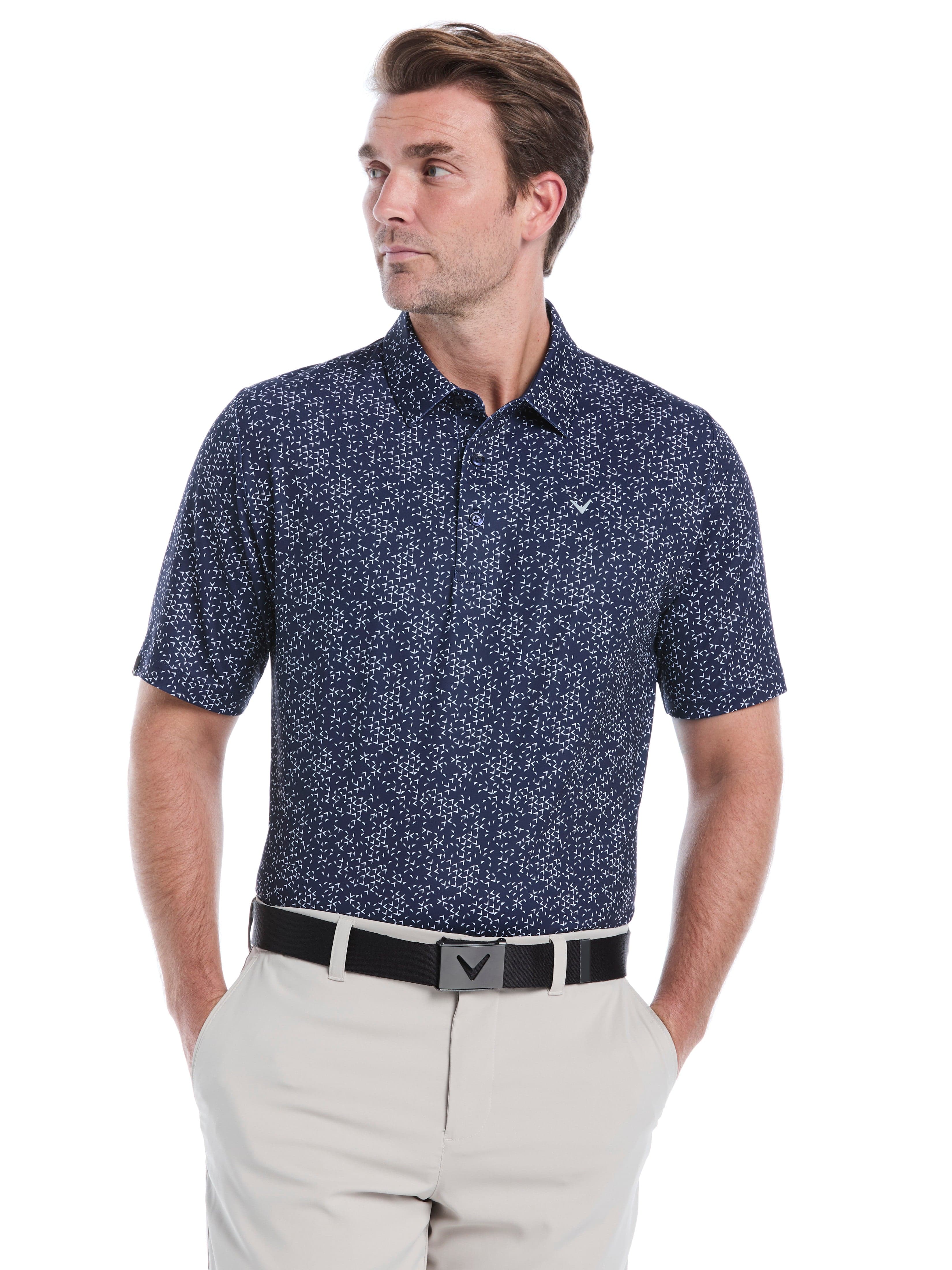 Mens Chevron Print Golf Polo – Callaway Apparel