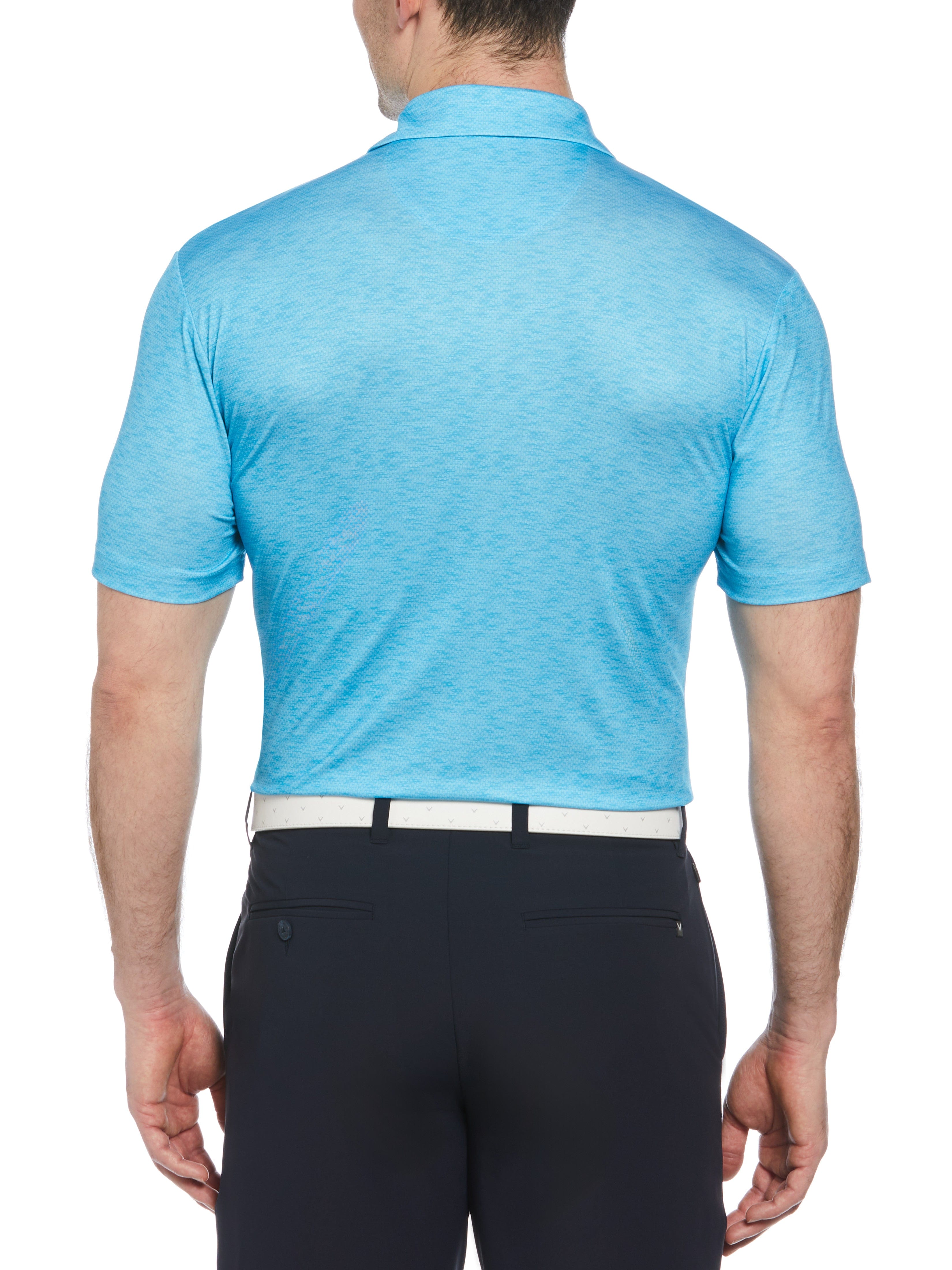 Mens Color Block Pattern Golf Polo | Callaway Apparel