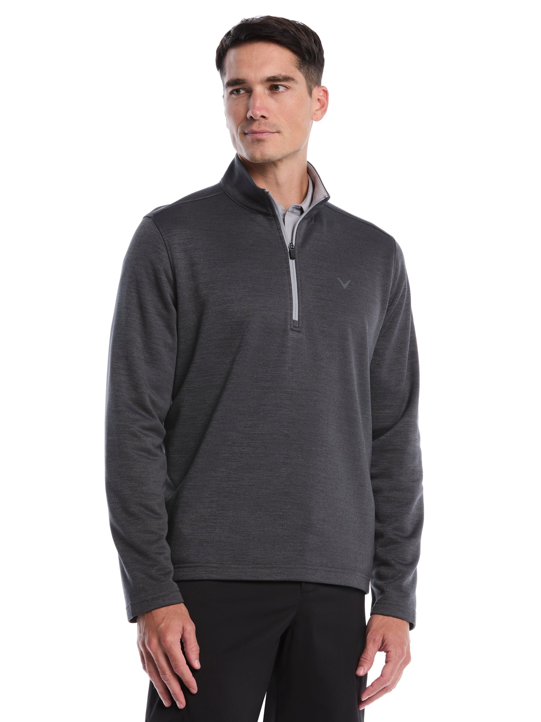 Mens Fleece Quarter Zip Golf Base Layer – Callaway Apparel