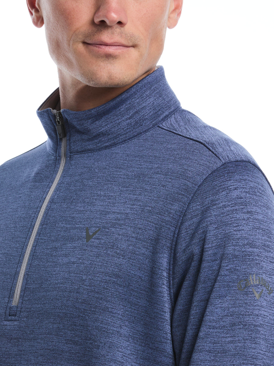 Mens Fleece Quarter Zip Golf Base Layer – Callaway Apparel