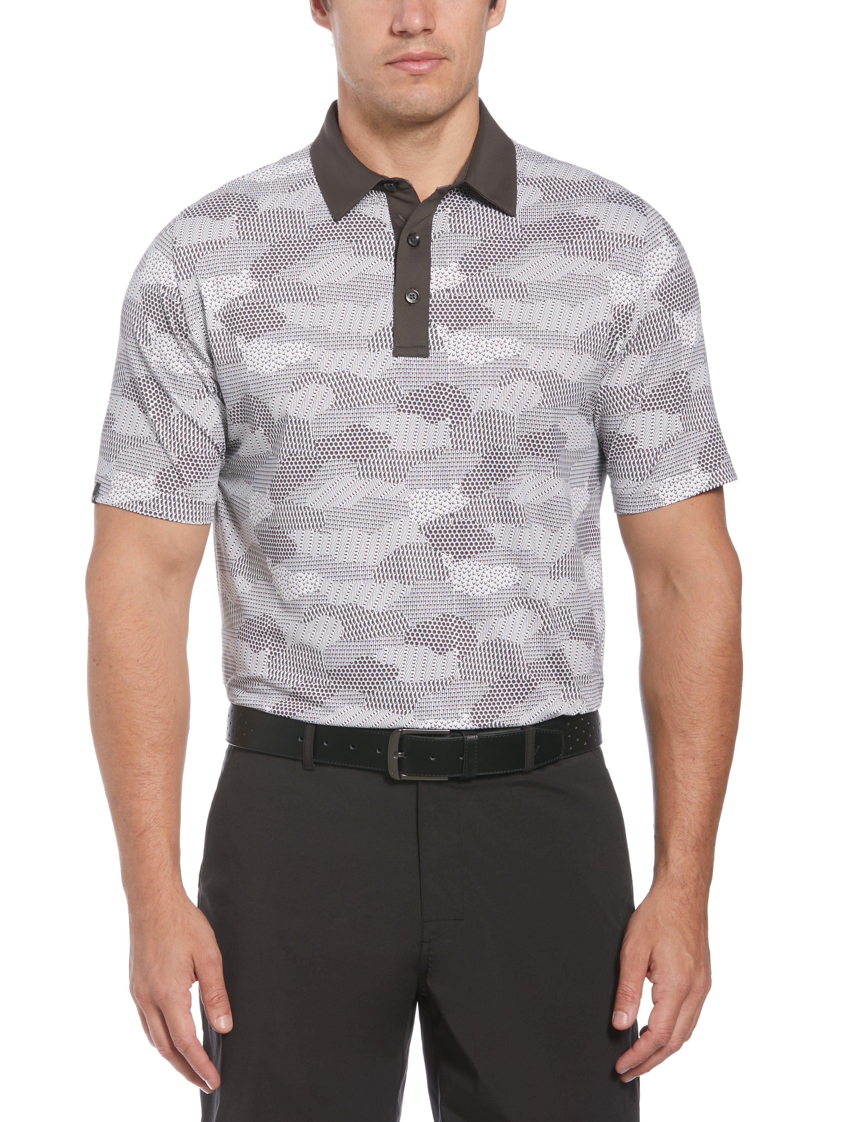 Mens Golf Cluster Print Golf Polo – Callaway Apparel