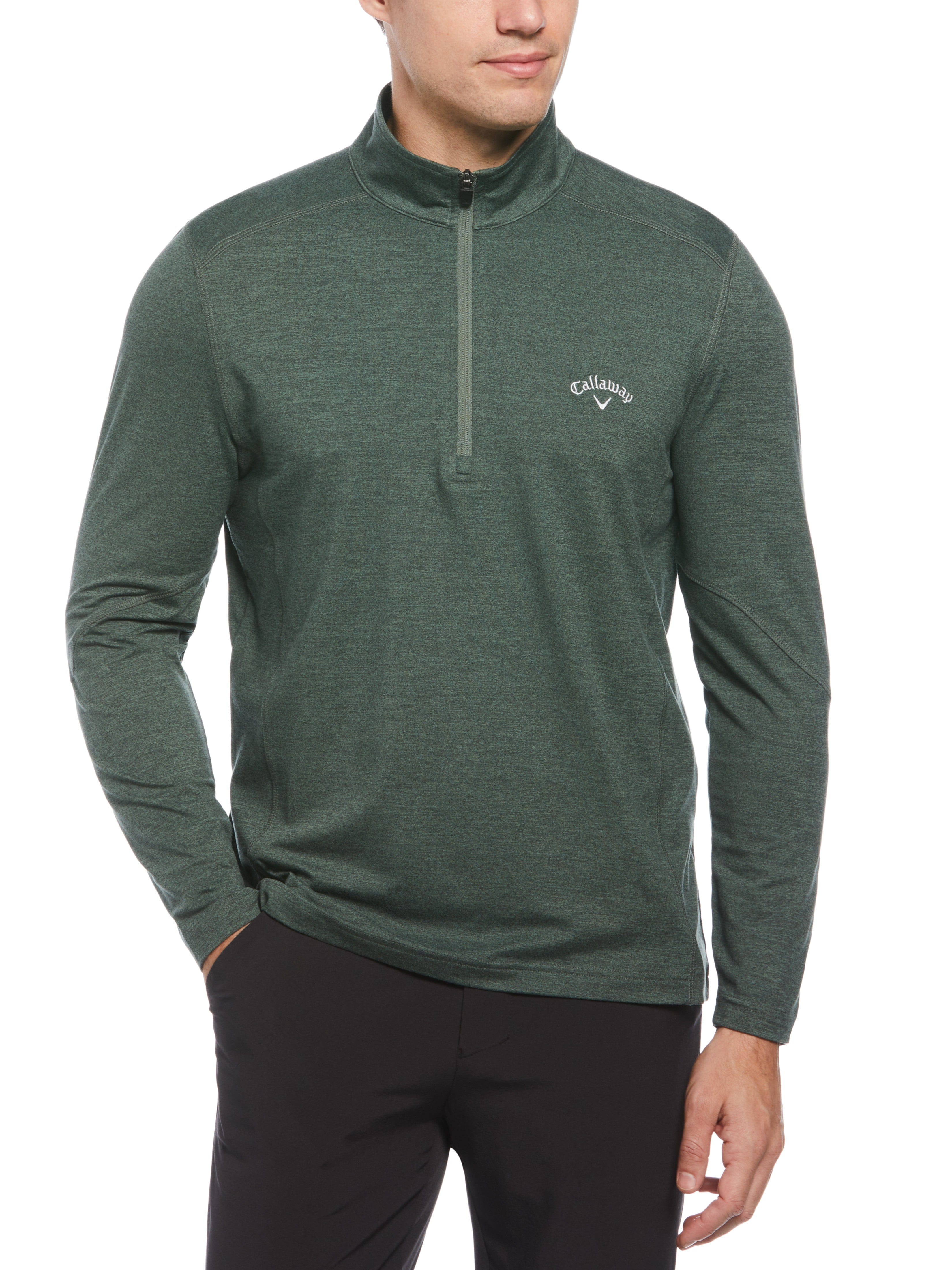 Mens Lightweight Quarter Zip Golf Pullover | Callaway Apparel