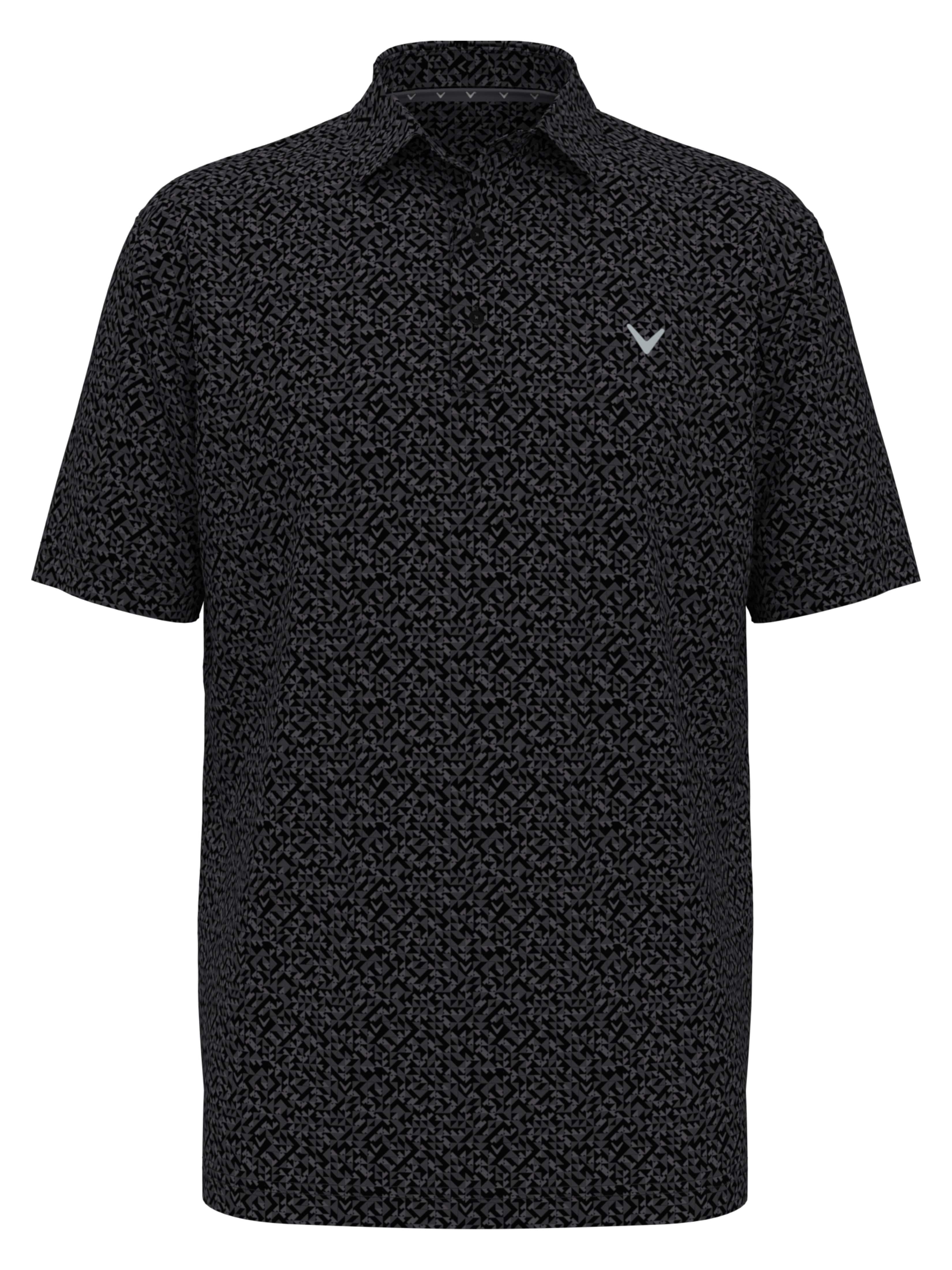 Mens Linear Chevron Print Golf Polo | Callaway Apparel