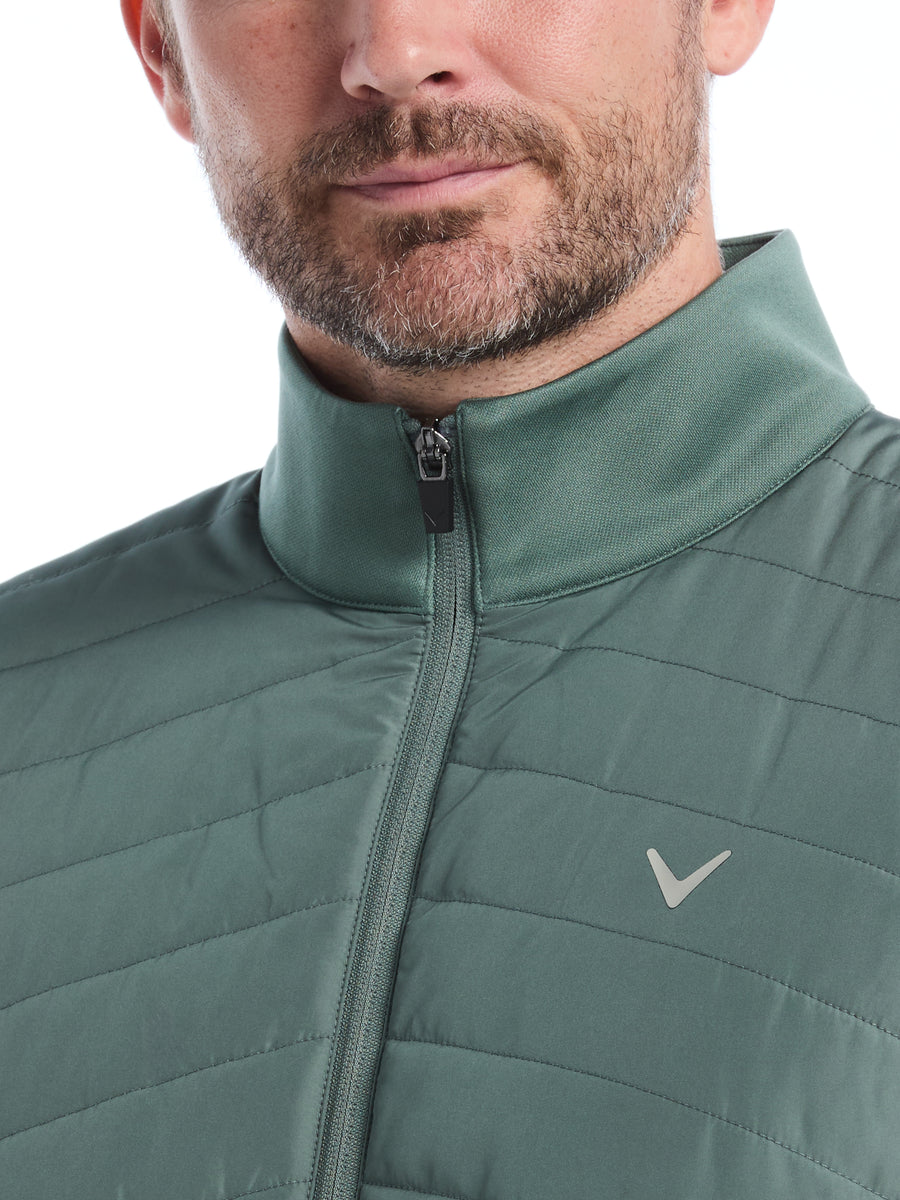 Mens Quilted Puffer Full Zip Golf Vest – Callaway Apparel