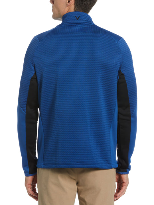 Mens Textured Quarter Zip Golf Pullover – Callaway Apparel