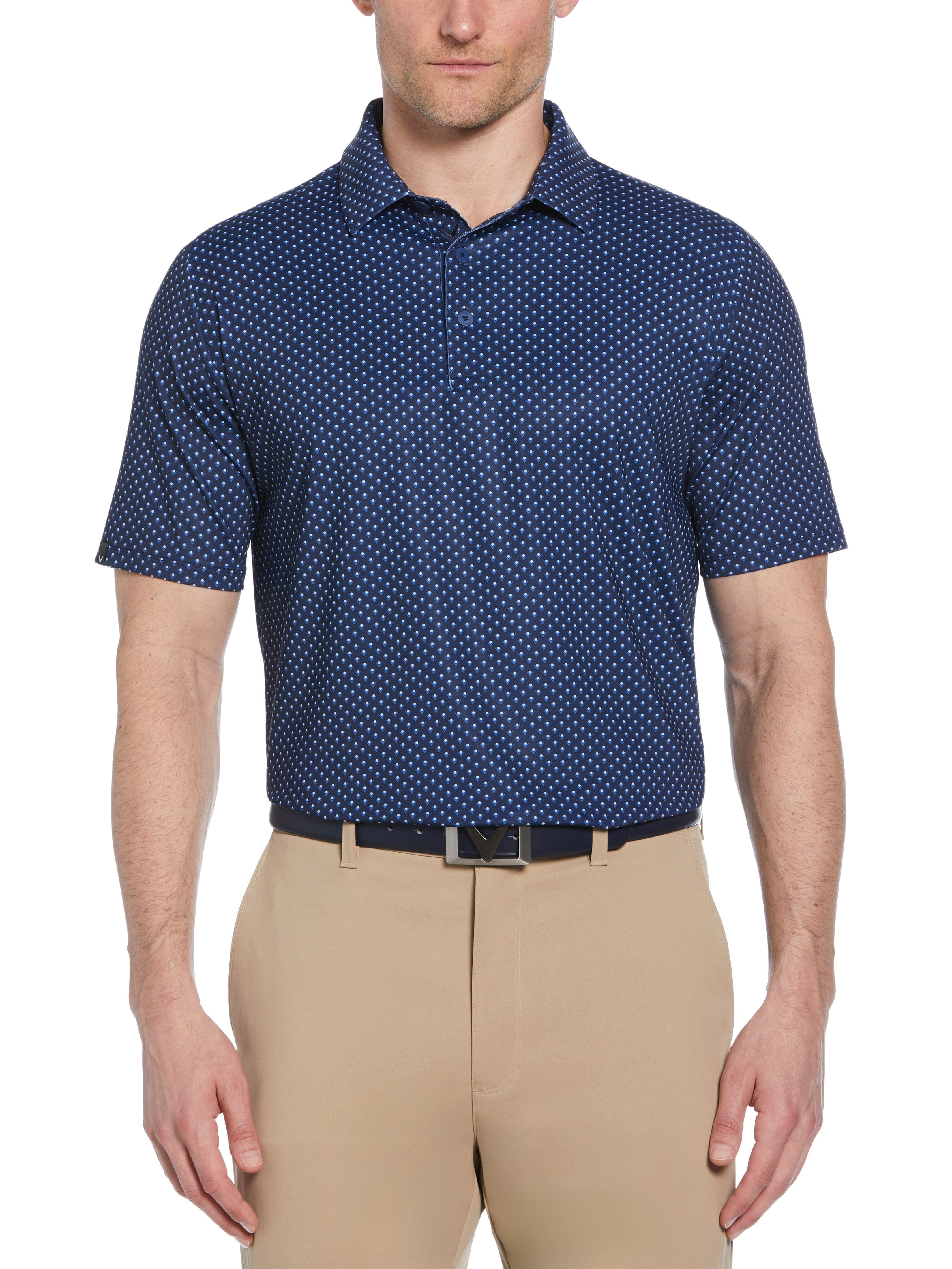 Mens Trademark Chevron Print Polo | Callaway Apparel
