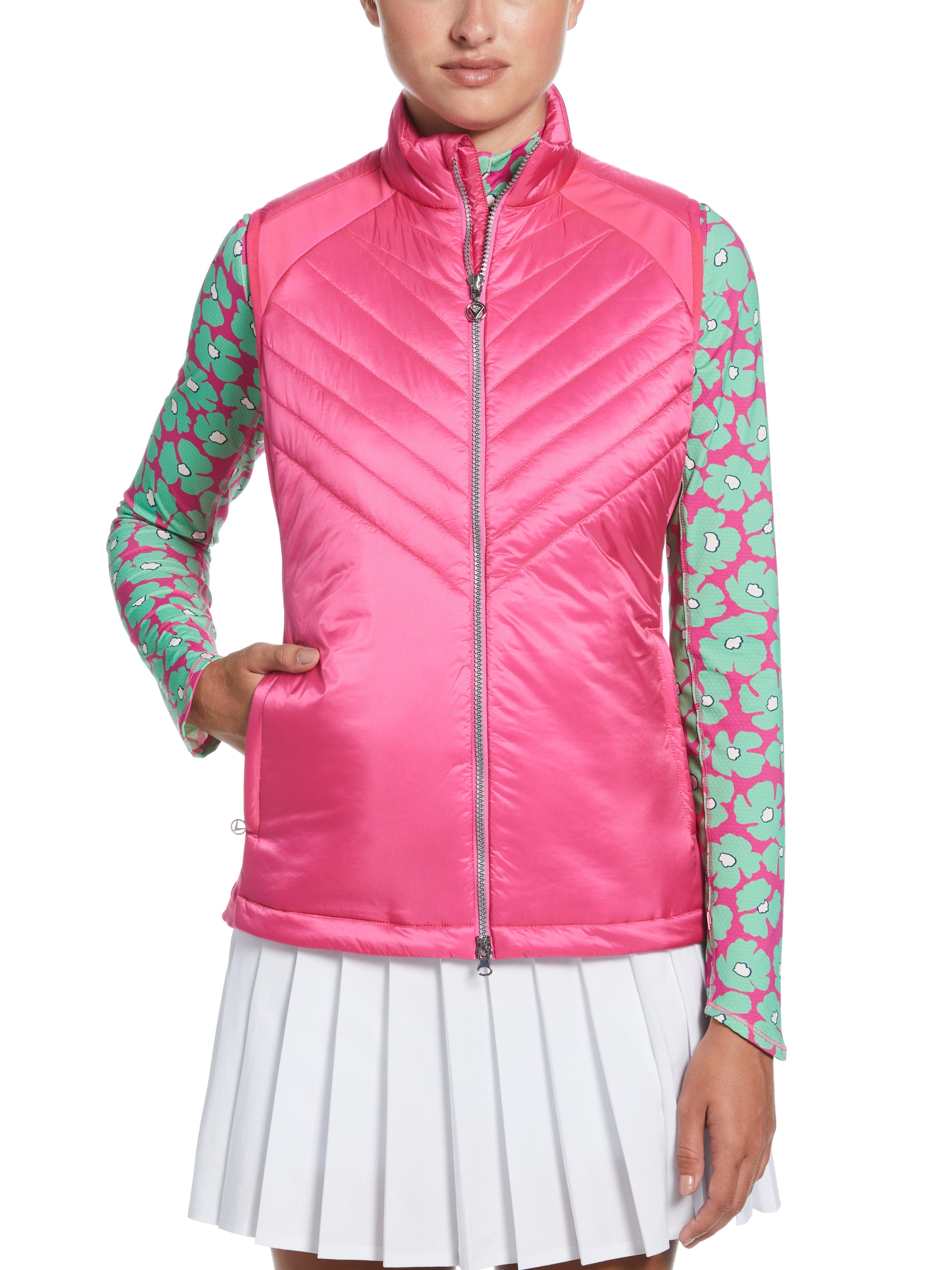 Womens Chevron Quilted Sleeveless Golf Vest – Callaway Apparel