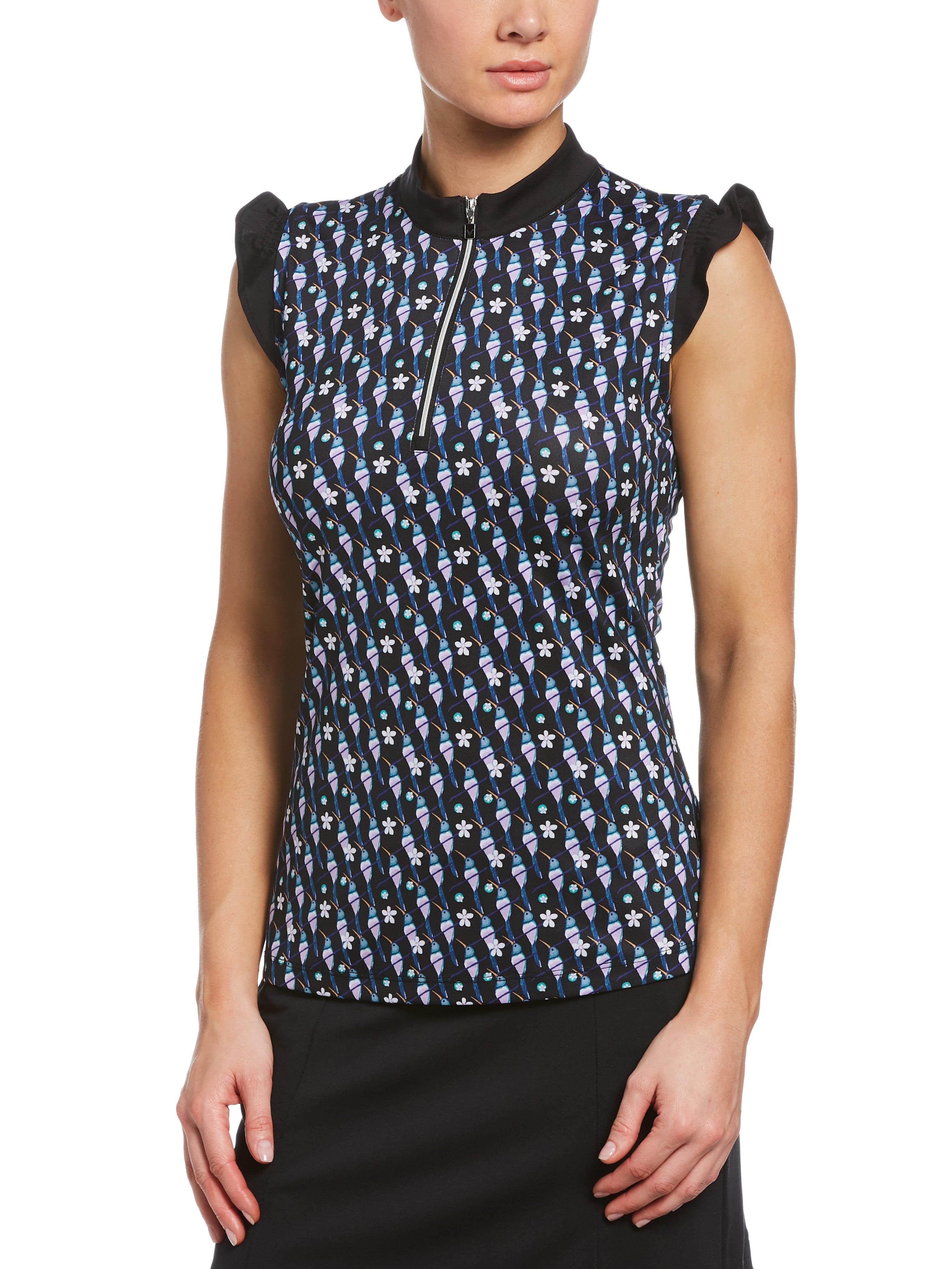 Womens Hummingbird Print Golf Polo – Callaway Apparel