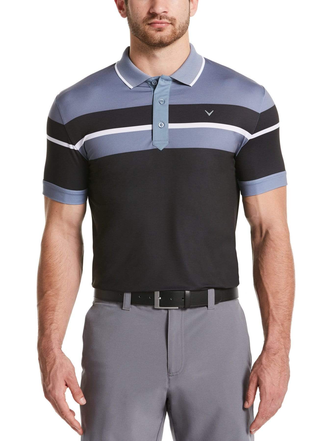 Mens Callaway X Chest Block Golf Polo | Callaway Apparel