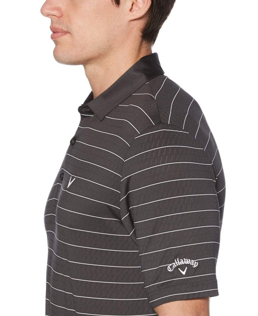 Mens Ventilated Stripe Golf Polo | Callaway Apparel